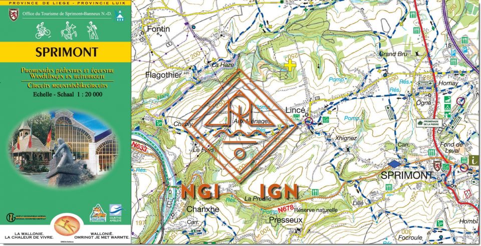 Sprimont - Webshop Institut géographique national