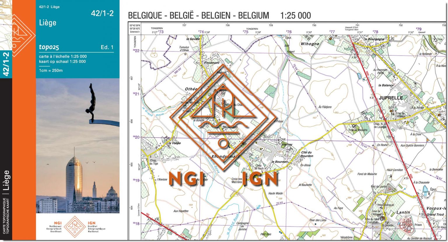 Liège - Webshop de l'Institut géographique national