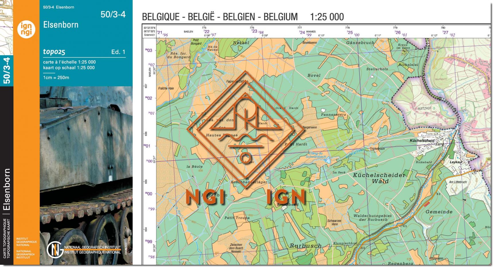 Elsenborn - Webshop Nationaal Geografisch Instituut