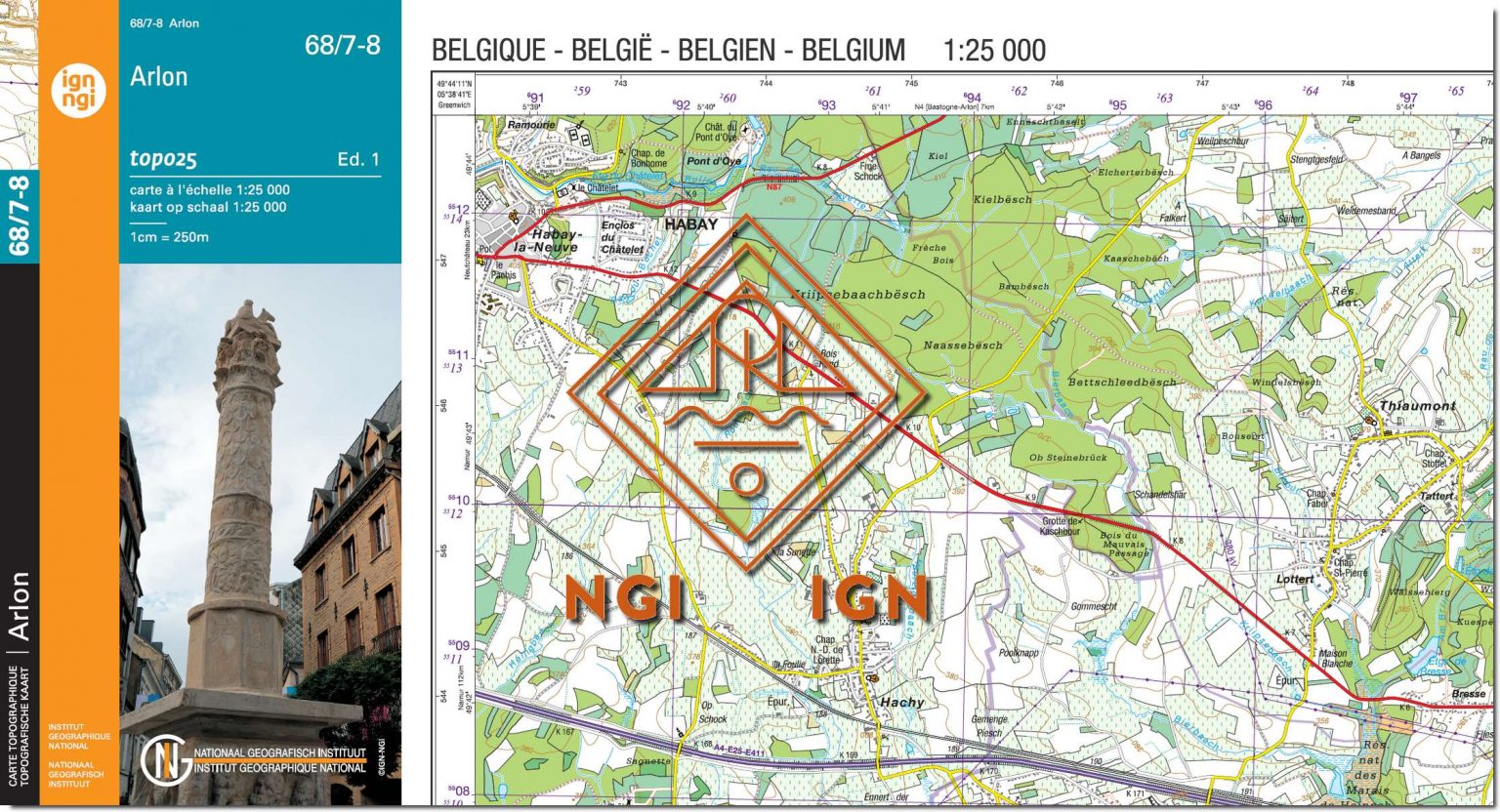 Arlon - Webshop de l'Institut géographique national