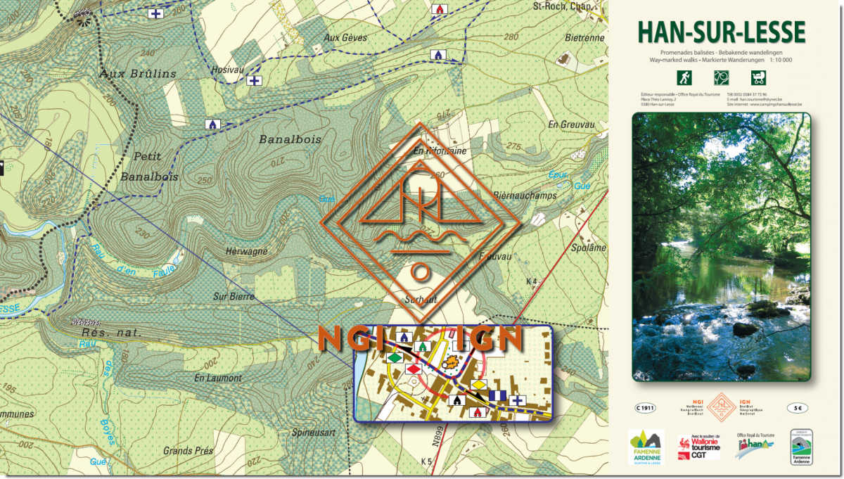 Han-sur-Lesse - Webshop Institut géographique national