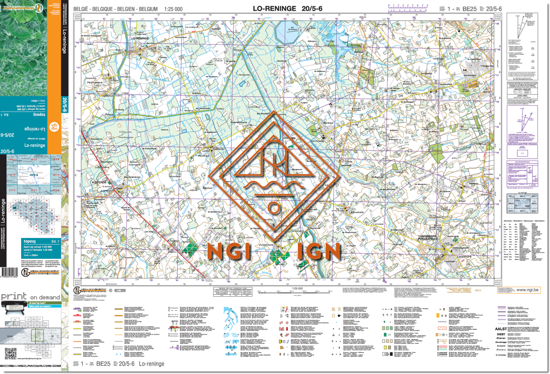 Lo-Reninge - Webshop Nationaal Geografisch Instituut